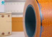 China Blue Cork Tipping Paper / Cork Cigarette Packaging Paper With Hot Stamping Logo for sale