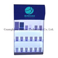 China Three Layers Acrylic Retail Cigarette Dispenser With Sliding Pusher In Shop for sale