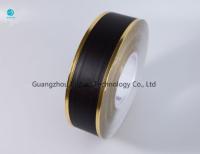 China Transfer Brown Cork Tipping Paper With Words Logo Design , Tobacco Filter Paper 36gsm for sale