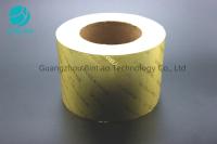 China Gold / Silver Aluminium Foil Paper Embossed Tobacco Wrapping Paper for sale