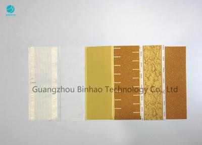 China 100% Virgin Pulp Cork Tipping Paper With Perforation , Natural And High Permeability for sale