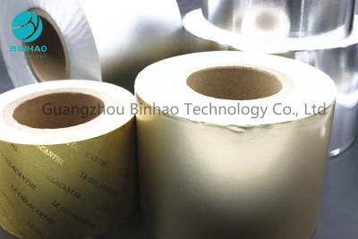 China Cigarette Packaging Metallized Aluminium Foil Laminated Paper 50gsm - 80gsm for sale