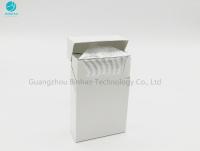 China Ivory Cardboard Paper Cigarette Case New Cig Packets Offset Printing Customized for sale