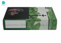 China Red Glassy Cardboard Cigarette Cases Shisha Cases UV Stamping And Foil Printing for sale