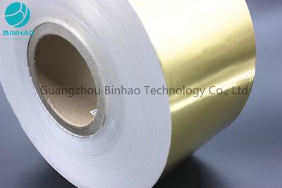 China Matte Silver Gloss Gold Aluminium Foil Paper / Tobacco Wrapping Paper for sale