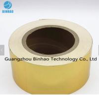 China Smoothness Surface Cigarette Paperboard 230g Inner Frame Gold Color Customized For Box Insert for sale