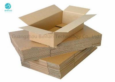 China Strong Cigarette Corrugated Cardboard Packing Boxes With Shipping Marks Printed for sale
