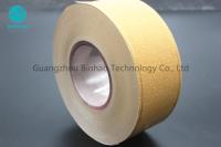 China Yellow Good Permeability Tipping Paper For Cigarette Filter Wrapping 34gsm for sale