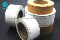 China Cig / Tobacco Filter Paper Pearlized Hot Stamping Printing Perforation Smooth Surface Tipping Paper for sale