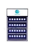 China Customized 3 Layer LED Light Acrylic Display Cabinets For Cigarette / Tobacco for sale