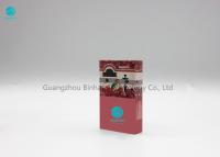 China Fancy Eco Friendly Smoking Plain Packaging , Paper Cigarette Case Cig Box for sale