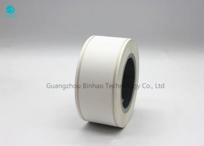 China 36g White Tipping Base Paper With Lip Release Oil Printing Custom Line And Words for sale