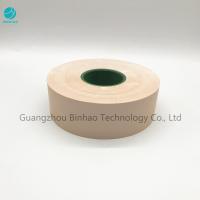 China 36g White Tipping Base Paper With Lip Release Oil Printing Custom Line And Words for sale