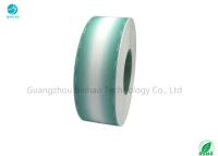 China Gradual Green 34gsm Cork Tipping Paper For Cigarette Filter Rod Packaging for sale