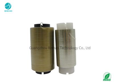 China Laser And Micro Printing Holographic Tear Strip Tape Roll For Cigarette And Cosmetics for sale