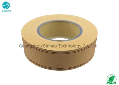 China Customized logo Cork Tipping Paper By High Precision Automatic 36g Grammage for sale