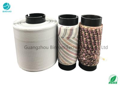 China Unique Tear Strip Tape With Embossing Special Logo Or Word For Tea Box for sale
