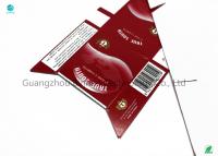 China Luxury Foldable High End Custom Cardboard Cigarette Cases Full Color Printed for sale