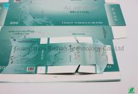 China Custom Paper Disposable Cigarette Box Packaging With Gloss / Matt Lamination for sale
