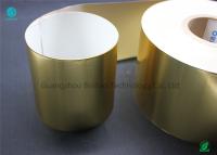 China Shiny Gold Transfer Aluminium Foil Paper In Eco Friendly Materials 65gsm for sale