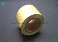 China Cigarette Wrapping Backed Composite Aluminum Foil Paper 1800m Length for sale