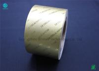 China Cigarette Wrapping Backed Composite Aluminum Foil Paper 1800m Length for sale