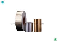 China Glossy Holographic Embossing Aluminum Foil Wrapping Paper For Cigarette Packaging for sale