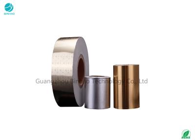 China Glossy Holographic Embossing Aluminum Foil Wrapping Paper For Cigarette Packaging for sale