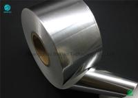 China Matt Silver Aluminium Foil Laminated Paper / Cigarette Packing Paper 83mm Width for sale