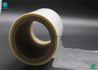 China High Transparency 120mm BOPP Film Roll For Medicine , Cigarette Box Packaging for sale