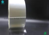 China Glossy Cellophane Named BOPP Film Roll For Cigarette Box / Bopp Packaging Film for sale