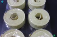 China High Strength Yellow Aramid Garniture Tape For MK 8 Accessories / Machine Wearing Parts for sale