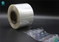 China Transparency Holographic BOPP High Shrink Film 2400m - 2800m Length Thermal Laminating for sale