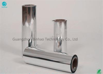 China 30 - 35 Micron Thickness Mylar Polyester Film / Anti Discrete Aluminum Metallic BOPP Film for sale