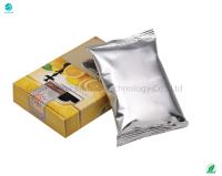 China Matt Shiny Silver Aluminized Polyester Film For Shisha Inner Packaging Water Vapor Resistant for sale