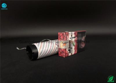 China Custom Self Adhesive Easy Tear Strip Tape For Tobacco Box 25 Micro Thickness for sale