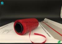 China Red Envelope Tear Strip Tape / Hot Melt Adhesive Tearable Packing Tape for sale