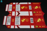 China Luxury Fancy Disposable Custom Cigarette Case / Cardboard Smoking Packaging for sale