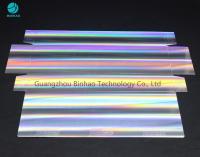 China Blue Personalized Custom Cigarette Case Made By Holographic Hot - Stamping Silver Paper For Packaging for sale