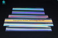 China Blue Personalized Custom Cigarette Case Made By Holographic Hot - Stamping Silver Paper For Packaging for sale
