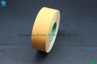 China Customized Tobacco Filter Paper With Hot Stamping Gold Lines 50mm Width for sale