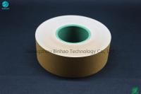 China Customized Tobacco Filter Paper With Hot Stamping Gold Lines 50mm Width for sale