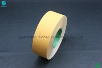 China 34g White Tobacco Filter Paper With Lip Release Oil / King Size Cork Tipping Paper for sale