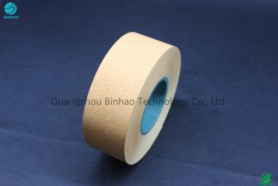 China Stock Plain Cork Yellow Tipping Paper With Gold Line For Tobacco Filter Rod Outer Pack for sale