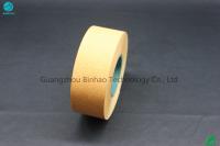China Stock Plain Cork Yellow Tipping Paper With Gold Line For Tobacco Filter Rod Outer Pack for sale