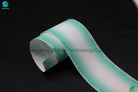 China White Punch Gradual Change Tobacco Filter Paper / Cork Wrapping Paper for sale