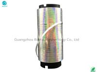 China Holographic Self Adhesive Tobacco Tear Tape For Cheese Packaging In BOPP / MOPP / PET Waterproof Materials for sale