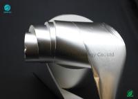 China Dampproof Matt Silver Aluminum Foil Wrapping Paper In 55gsm For Cigarette Inner Packaging for sale