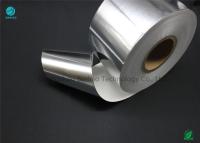 China 6.5 Micron Foil With Shiny Gold / Silver Printing Aluminium Foil Paper In 55gsm Normal Size for sale