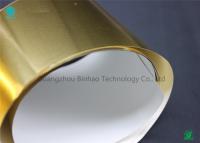 China Customized Gold Ultra Thin Waterproof Aluminium Foil Paper For Cigarette Packet Soft Inner Liner for sale